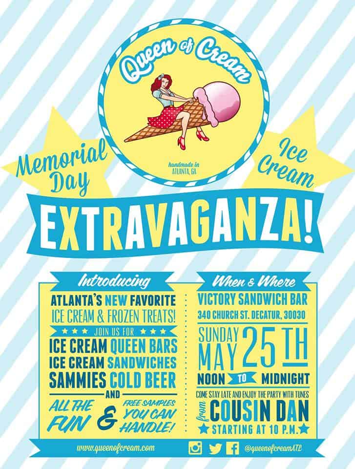 Queen of Cream Ice Cream Extravaganza on May 25, 2014 - Atlanta on the ...