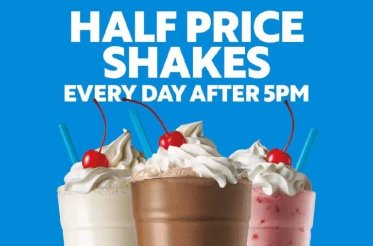 LAST CALL: Sonic Drive-in offers half-price shakes every night after 5 ...