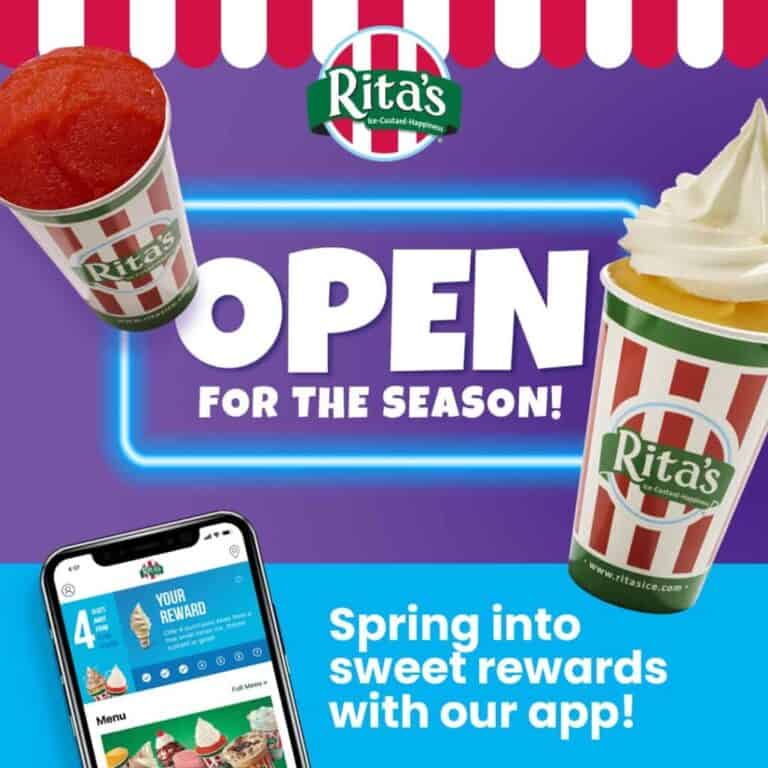 Rita's Italian Ice celebrates the first day of spring with a FREEBIE ...