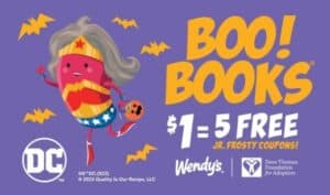Wendy's Halloween Boo Books are on sale now: For $1, get 5 coupons for ...