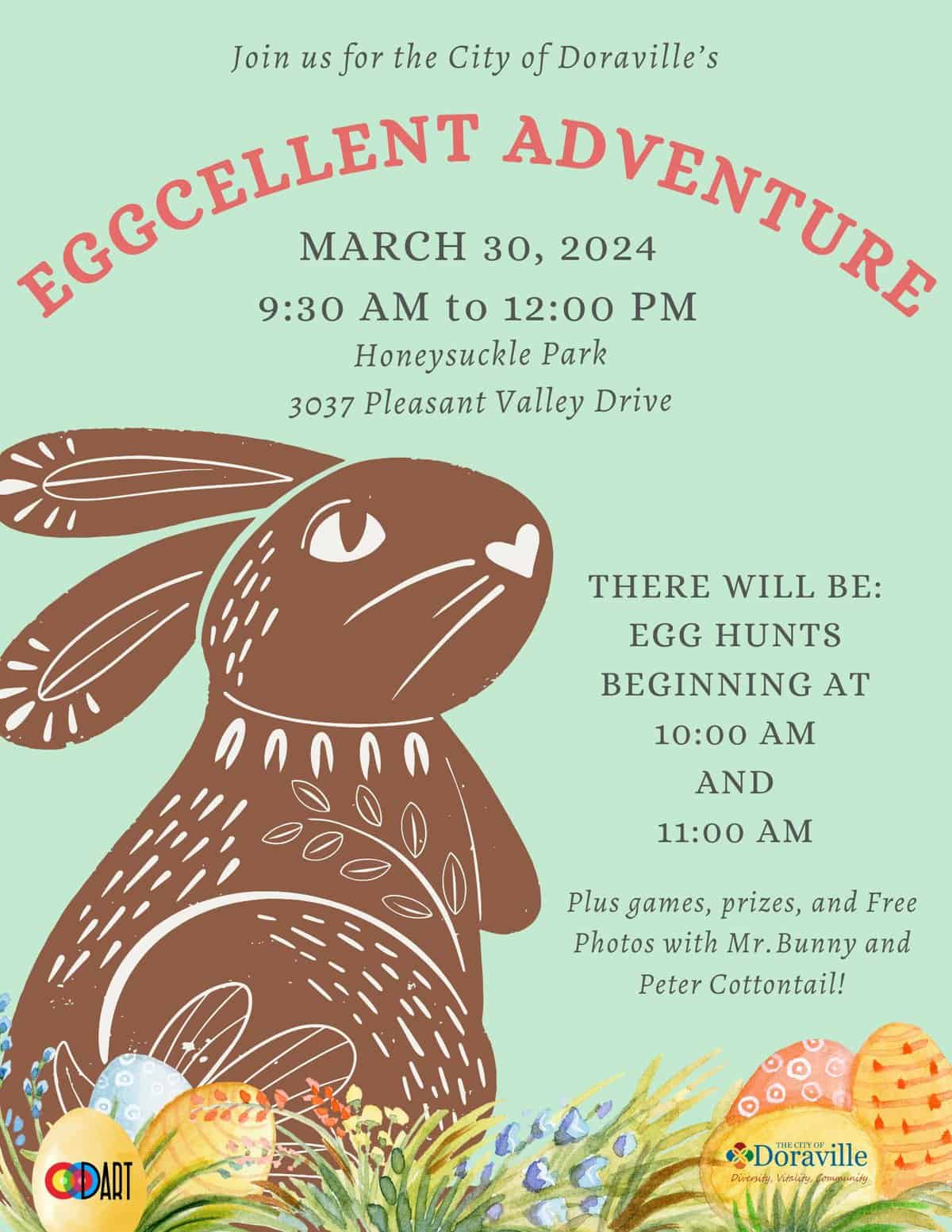 FREE pics with the Easter Bunny plus an Egg-cellent Adventure at ...