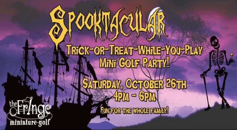 Spooktacular mini-golf at The Fringe - BOGO deal plus trick-or-treating ...