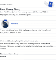 Chewy Claus is coming to town! Send your pet's holiday wish list for a ...