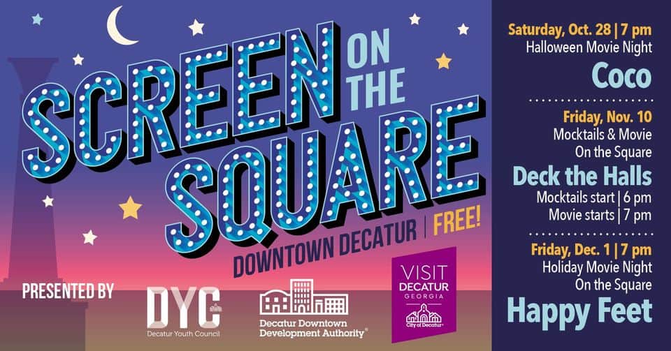 Decatur Screen on the Square: Here's the 2026 movie schedule - Atlanta ...