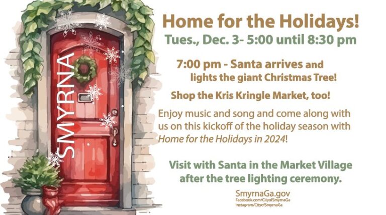 Smyrna's tree lighting this Tuesday features free pics with Santa Claus ...