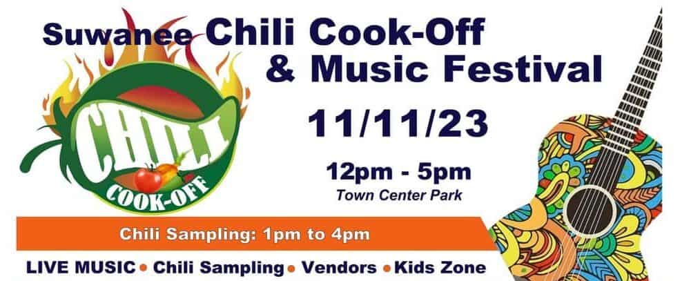 The Suwanee Chili Cook-Off and Music Festival happens on Saturday, Nov ...