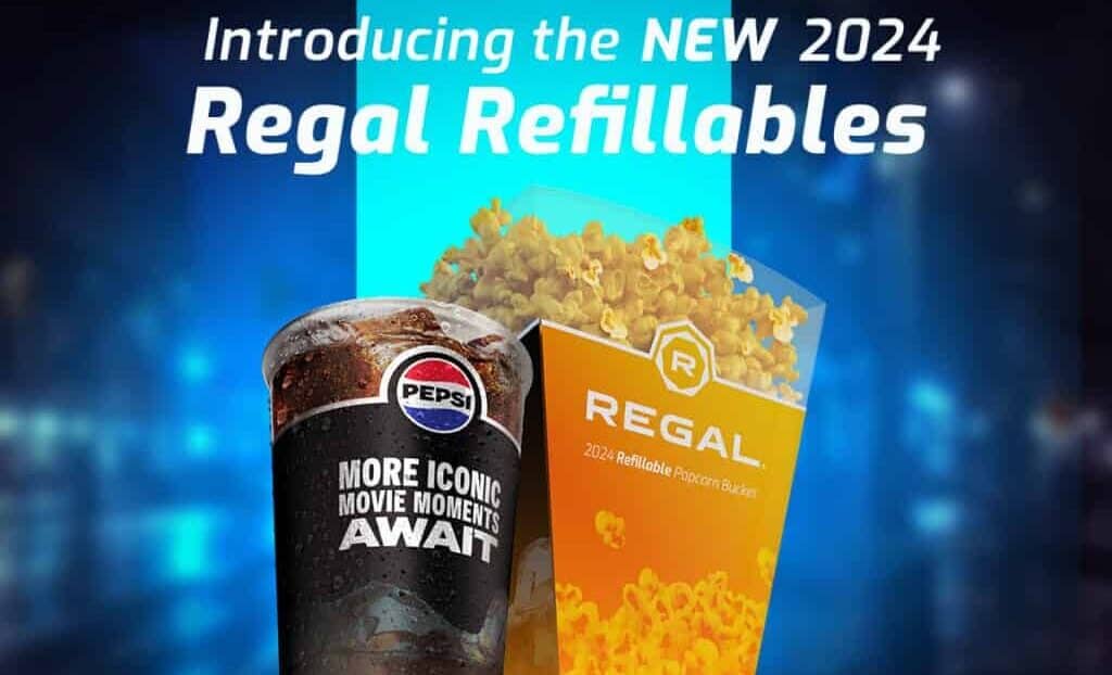 Regal Refillables: Enjoy cheaper popcorn and drinks in 2024 at Regal ...