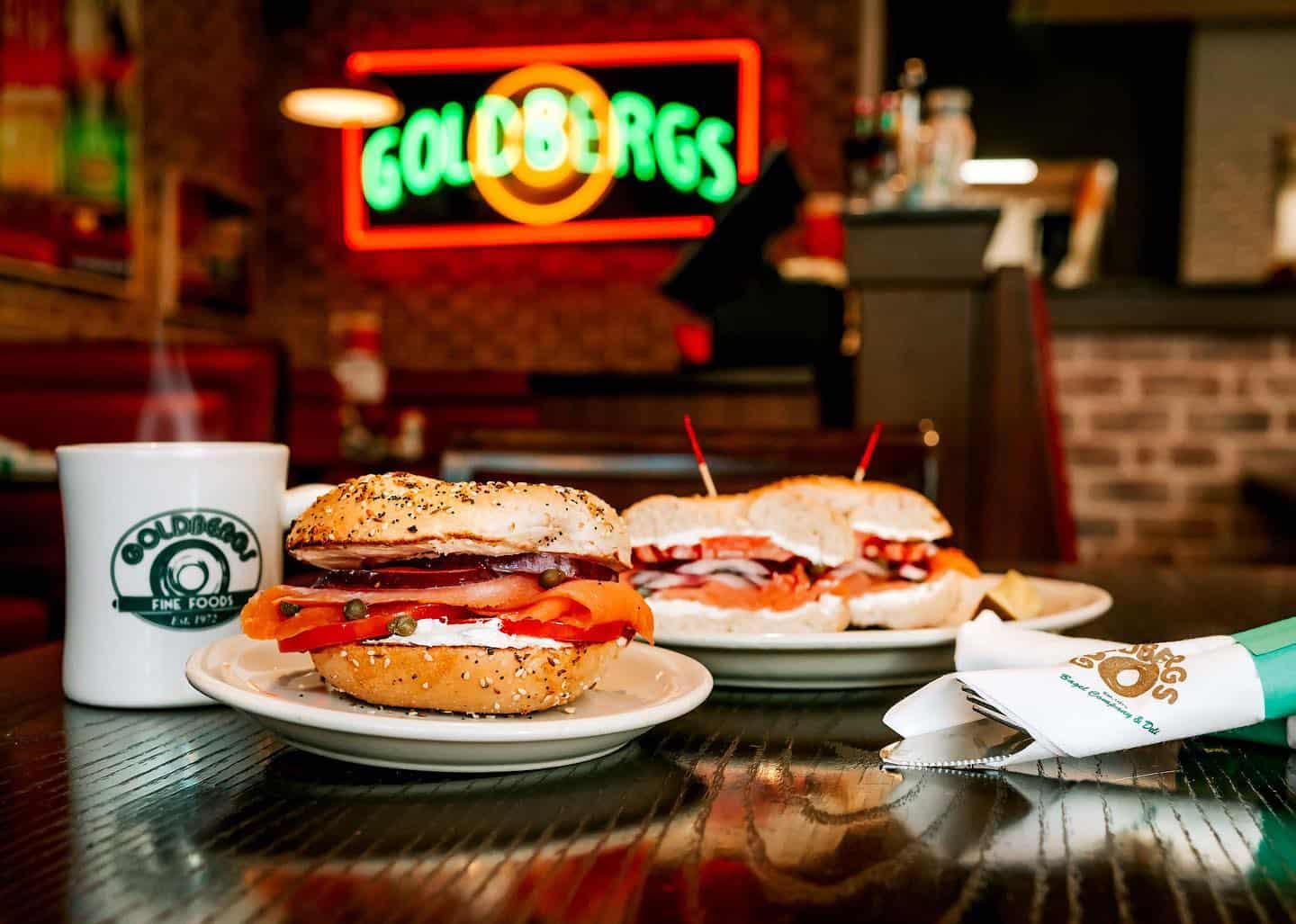 Goldbergs Fine Foods: Get a FREE bagel with cream cheese on Monday, Jan ...