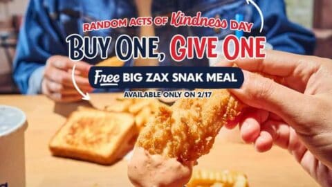 Zaxby's BOGO deal this Saturday, for National Random Acts of Kindness ...