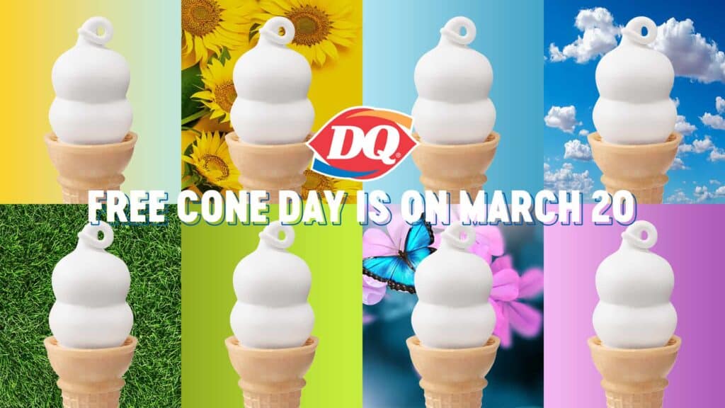 Dairy Queen is swirling FREE cones on the first day of spring on ...