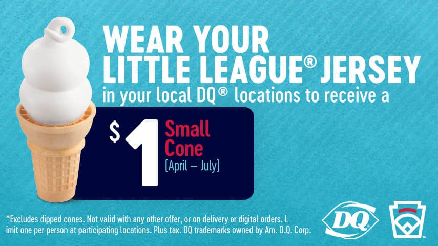 Dairy Queen offers $1 small cones to kids in little league uniforms this summer - Atlanta on the ...