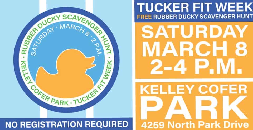 FREE family fun: Rubber Ducky Scavenger Hunt in Tucker on Saturday ...