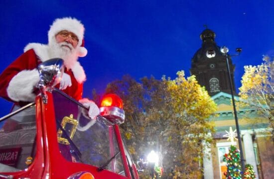 Santa on the Square in downtown Newnan - tree lighting, visits with ...