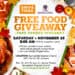 Thanksgiving food giveaways: FREE turkeys and groceries for families in ...