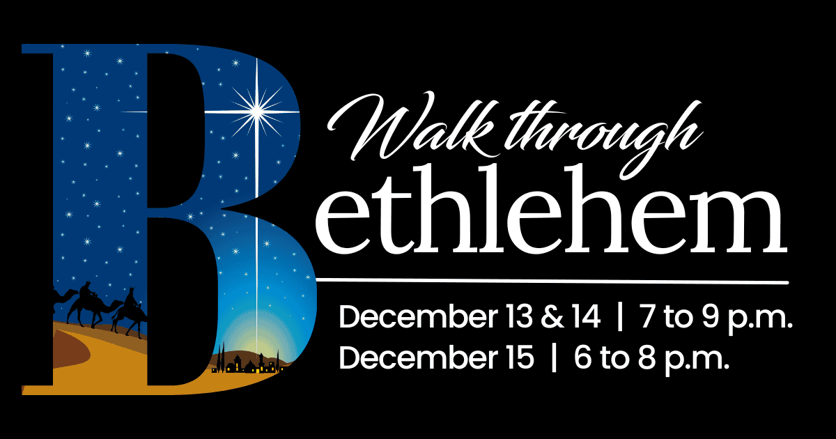 Walk Through Bethlehem: a free, interactive live nativity experience in ...