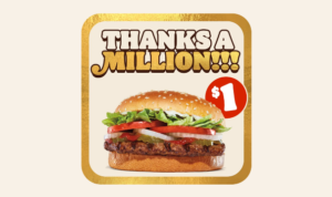 Burger King offers $1 Whoppers for limited time - Atlanta on the Cheap