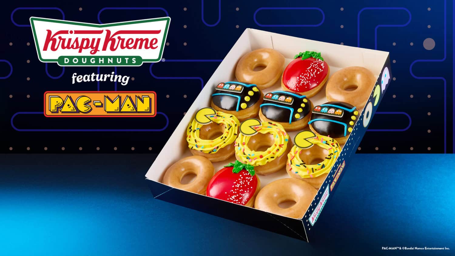Krispy Kreme: New Pac-Man promotion features FREE donuts and 25-cent ...