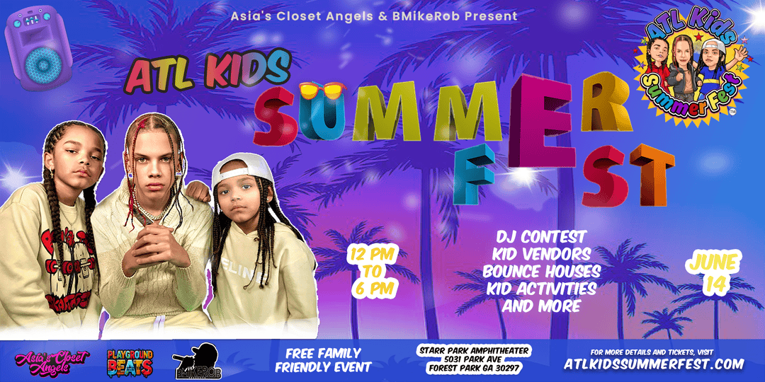 FREE! ATL Kids Summer Fest this Saturday in Forest Park features music ...