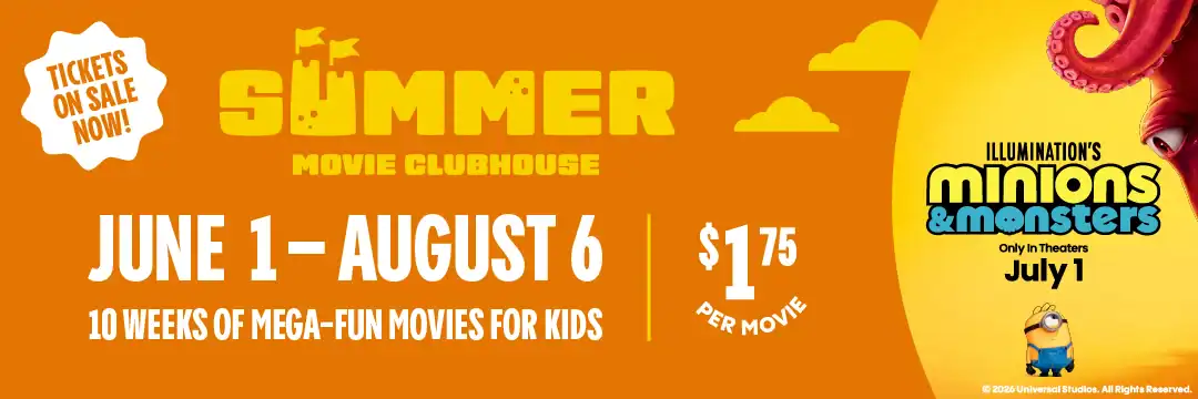 Cinemark's Summer Movie Clubhouse offers kid flicks for just $1.75 this ...