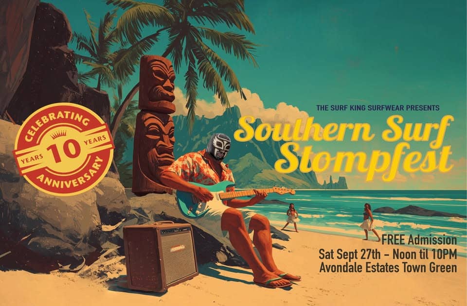 Southern Surf Stompfest: a day of surf music on the Avondale Estates ...