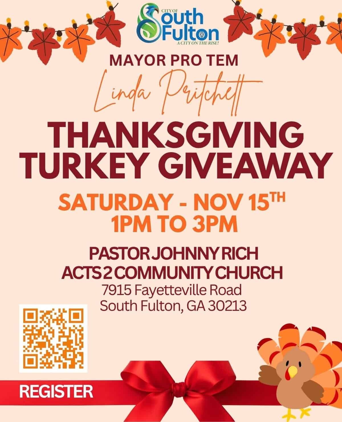 Upcoming Thanksgiving food giveaways - Atlanta on the Cheap