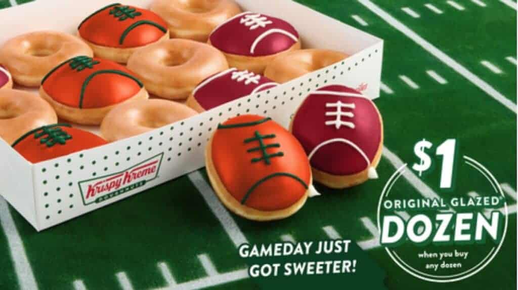 Krispy Kreme: buy a dozen and get a 2nd dozen for $1, thru Monday ...