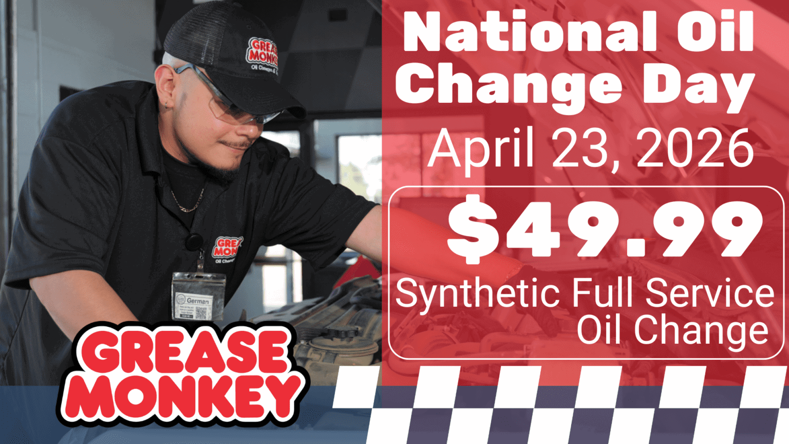 Grease Monkey to offer half-price synthetic oil changes on Thursday ...